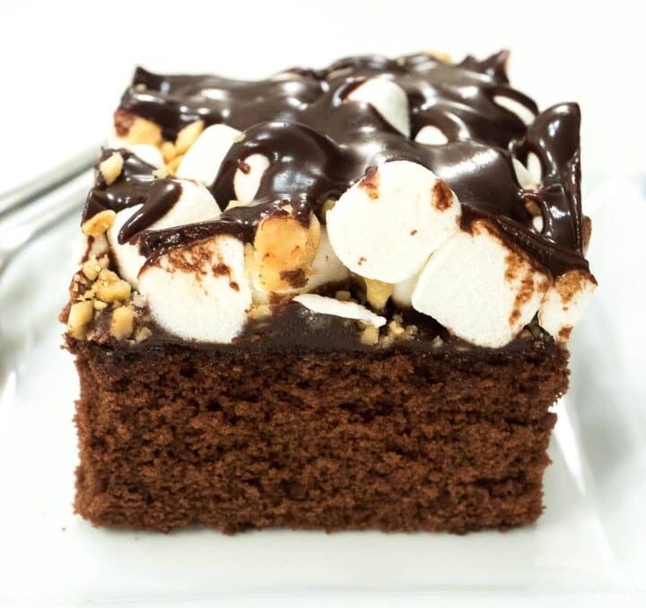 Rocky Road Snack Cake - Pastries Like a Pro