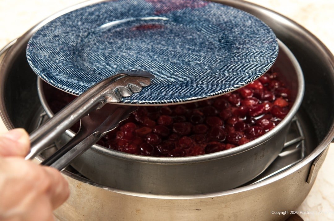 Reine de Saba Cake with Candied Cranberries - Pastries Like a Pro
