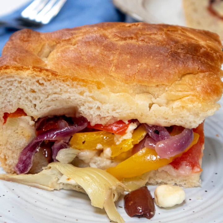 Stuffed Focaccia - Pastries Like a Pro