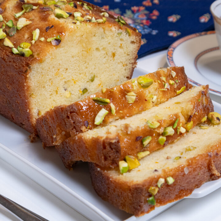 Orange Pistachio Loaf Cake - Pastries Like a Pro